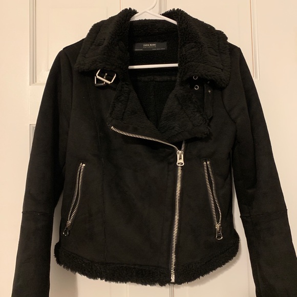 Zara | Jackets & Coats | Zara Shearling Jacket | Poshmark